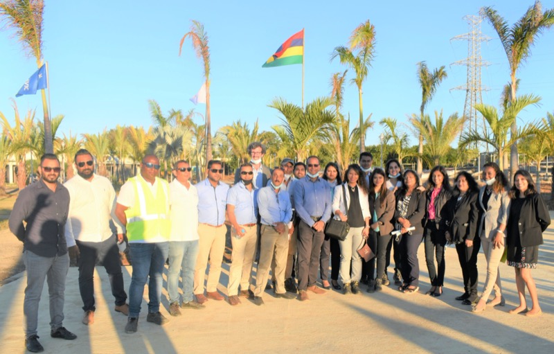 The site visit of the upcoming premier Ebene Recreational Park - Metro ...