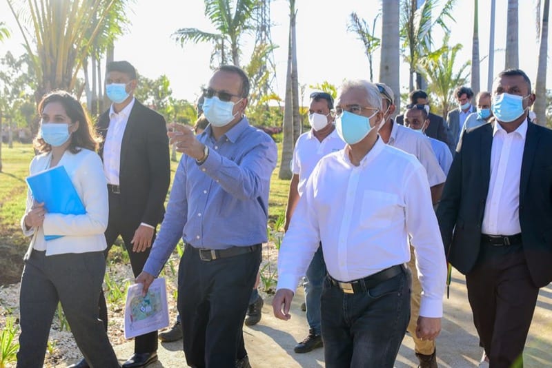 The site visit of the upcoming premier Ebene Recreational Park - Metro ...