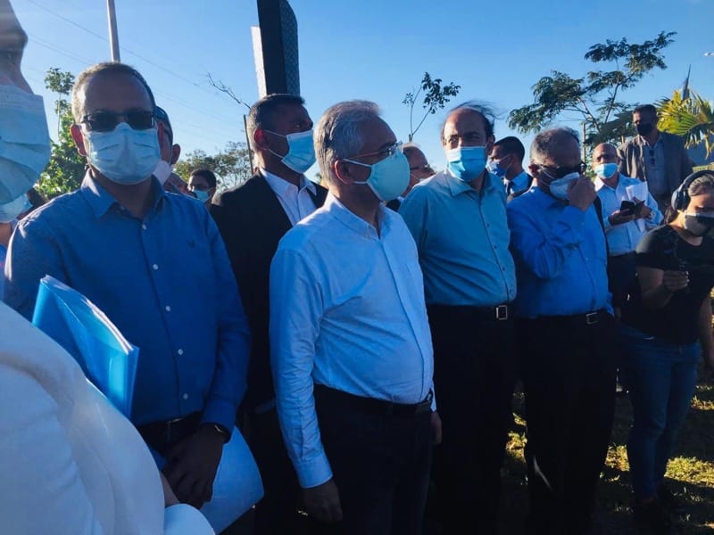 The site visit of the upcoming premier Ebene Recreational Park - Metro ...