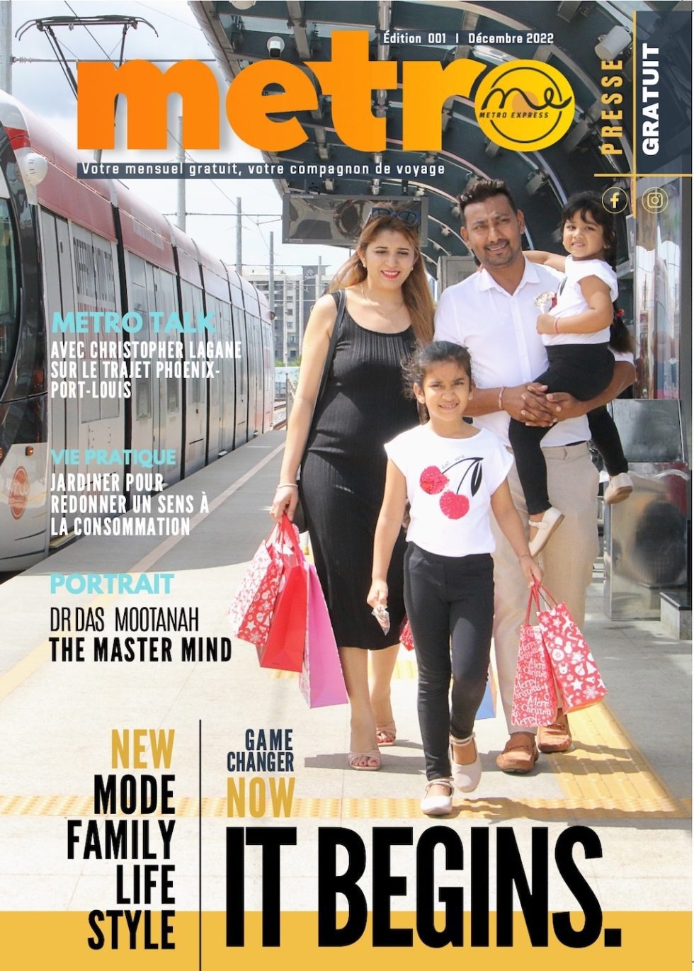METRO PRESSE - Edition No. 1 - Metro Express Mauritius